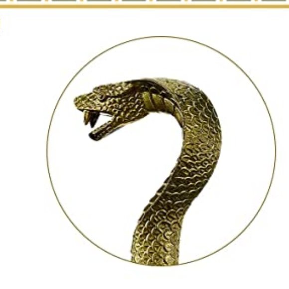 Other | Egyptian Goddess Snake Cane New Cobra Snake Cane Egyptian New ...